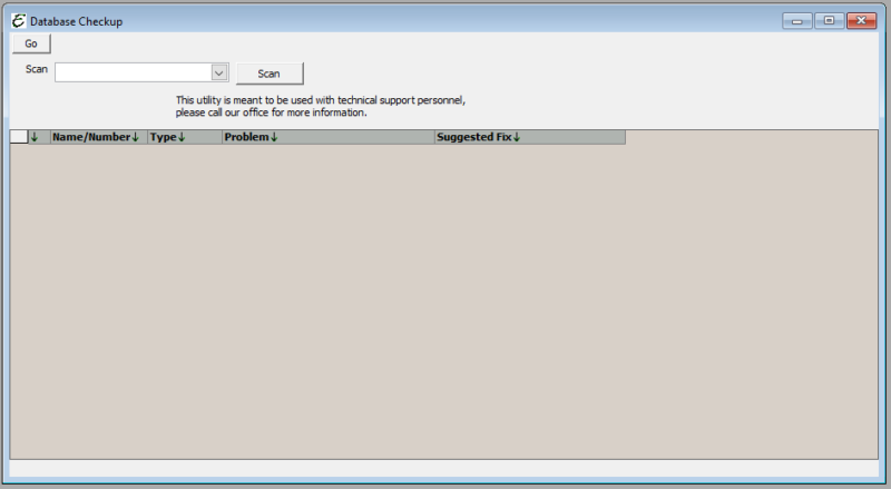 Database Checkup Utility | Software Solutions by Aptora