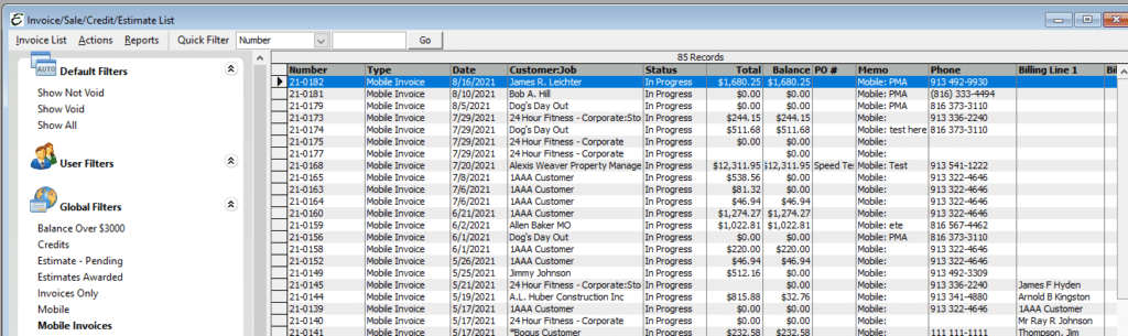 Work Order Basics in Aptora Mobile II - Aptora