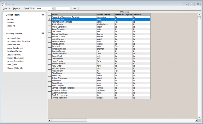 Mobile User Configuration and Setup - Aptora