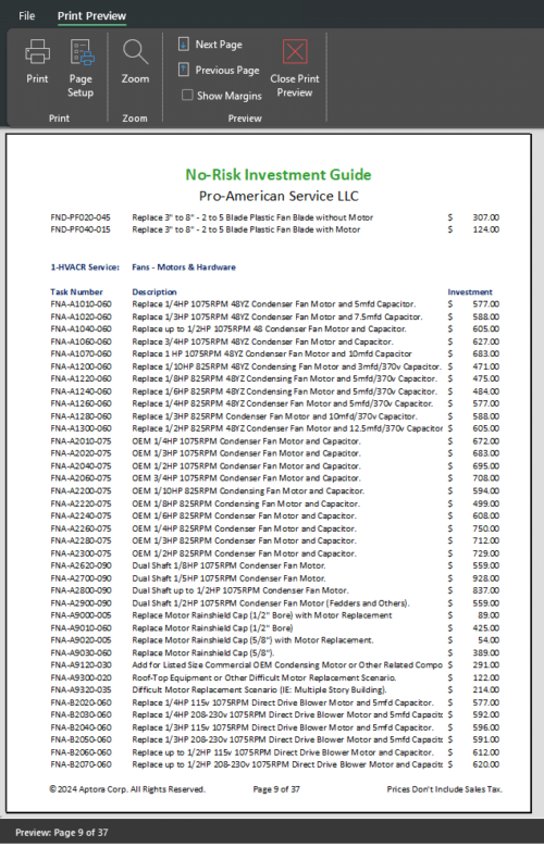 Flat Rate Simple™ Software User Guide - Best ERP Software for HVAC ...