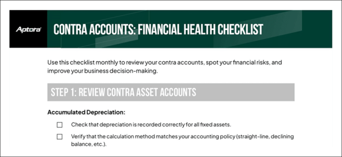 Contra Account: Definition + Examples (FREE Checklist Included)