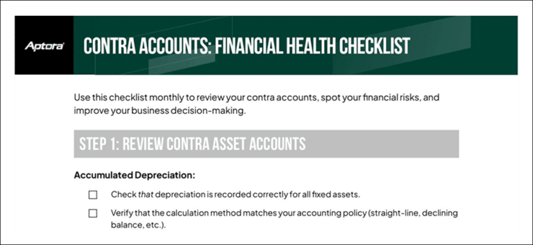 Contra Account: Definition + Examples (FREE Checklist Included)